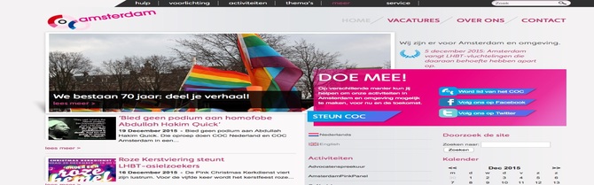 Website COC Amsterdam vernieuwd « COC Amsterdam en omstreken